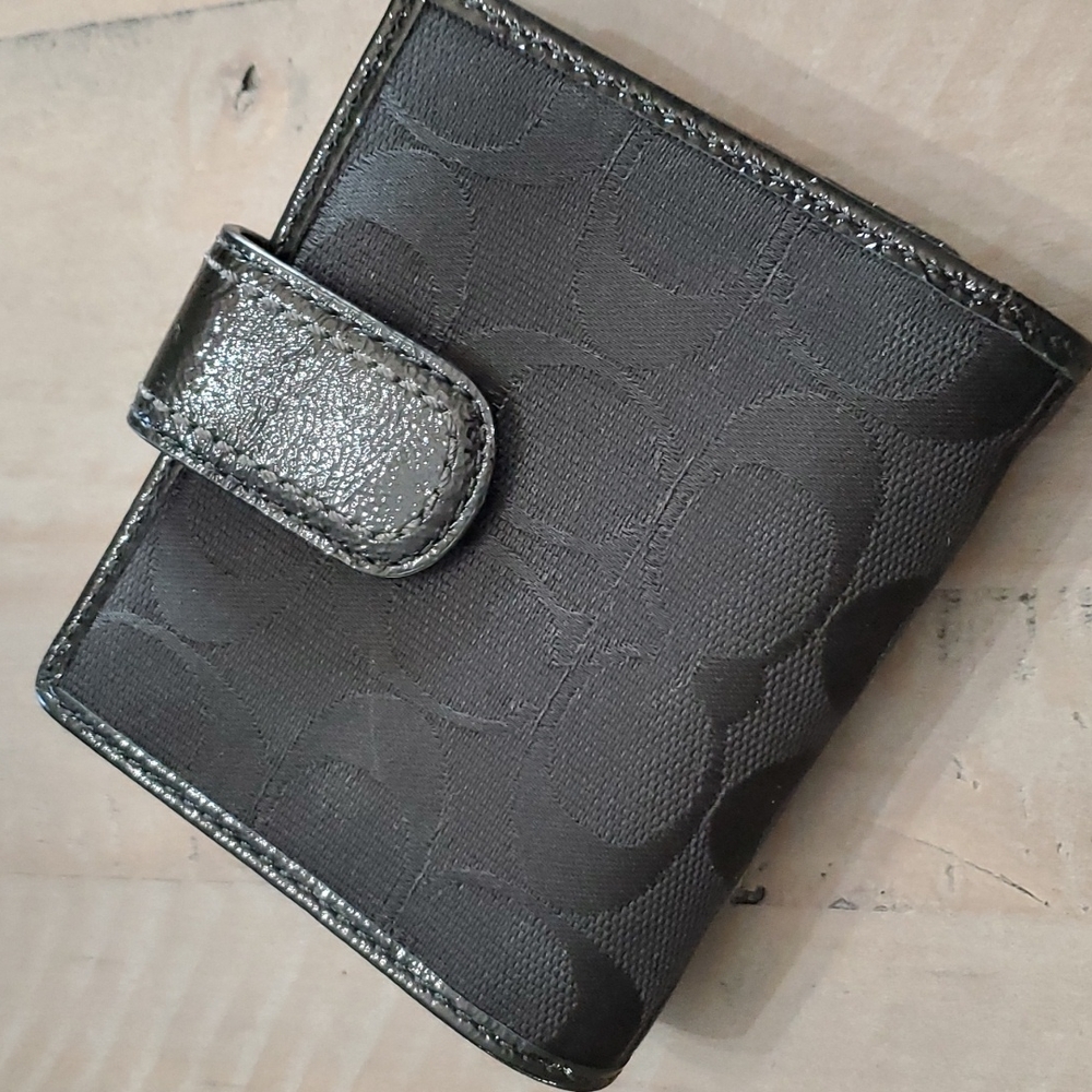 Coach Black Wallet - Gem